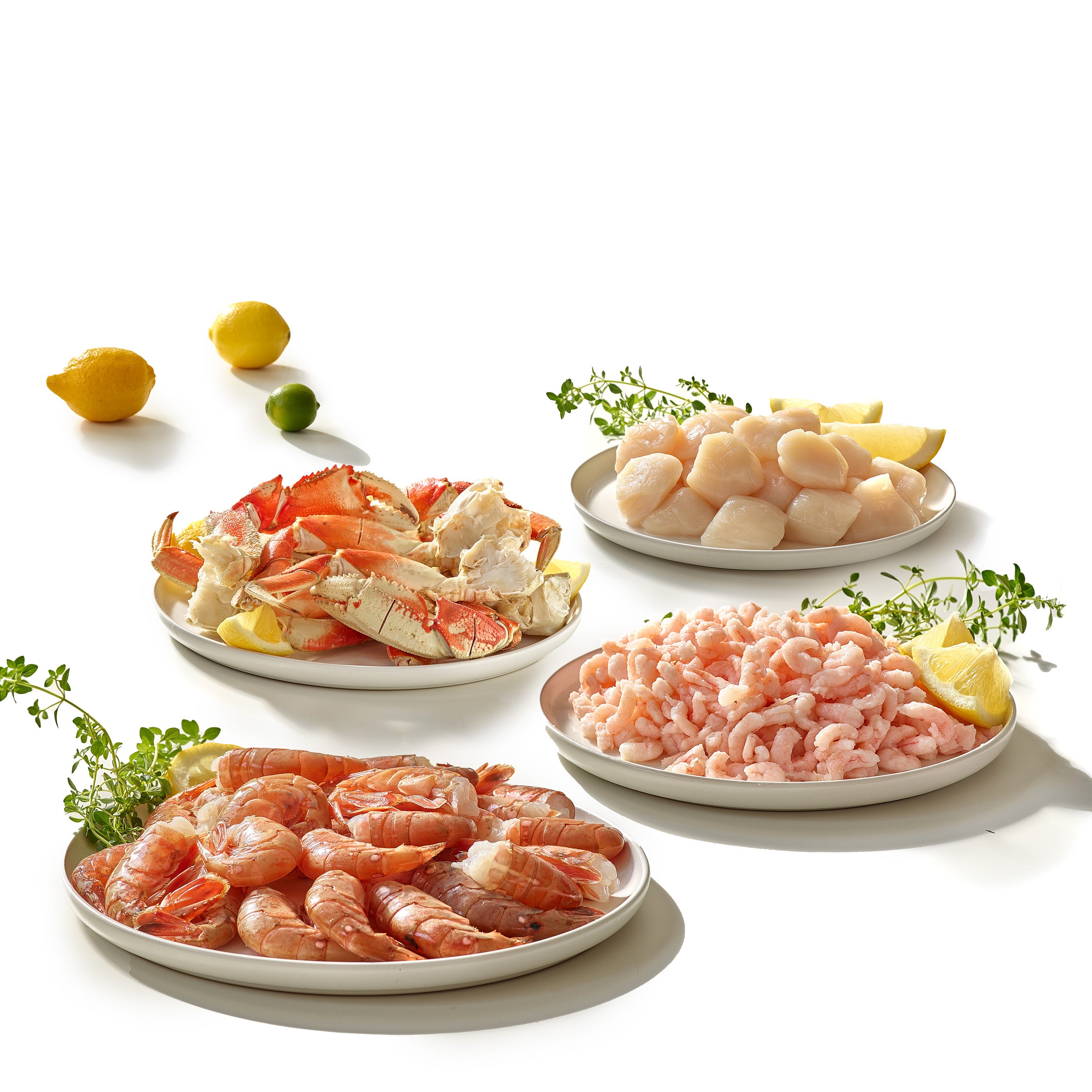 Shellfish Lovers Bundle, Crab, Spot Prawns, Shrimp & Scallops – Premier ...