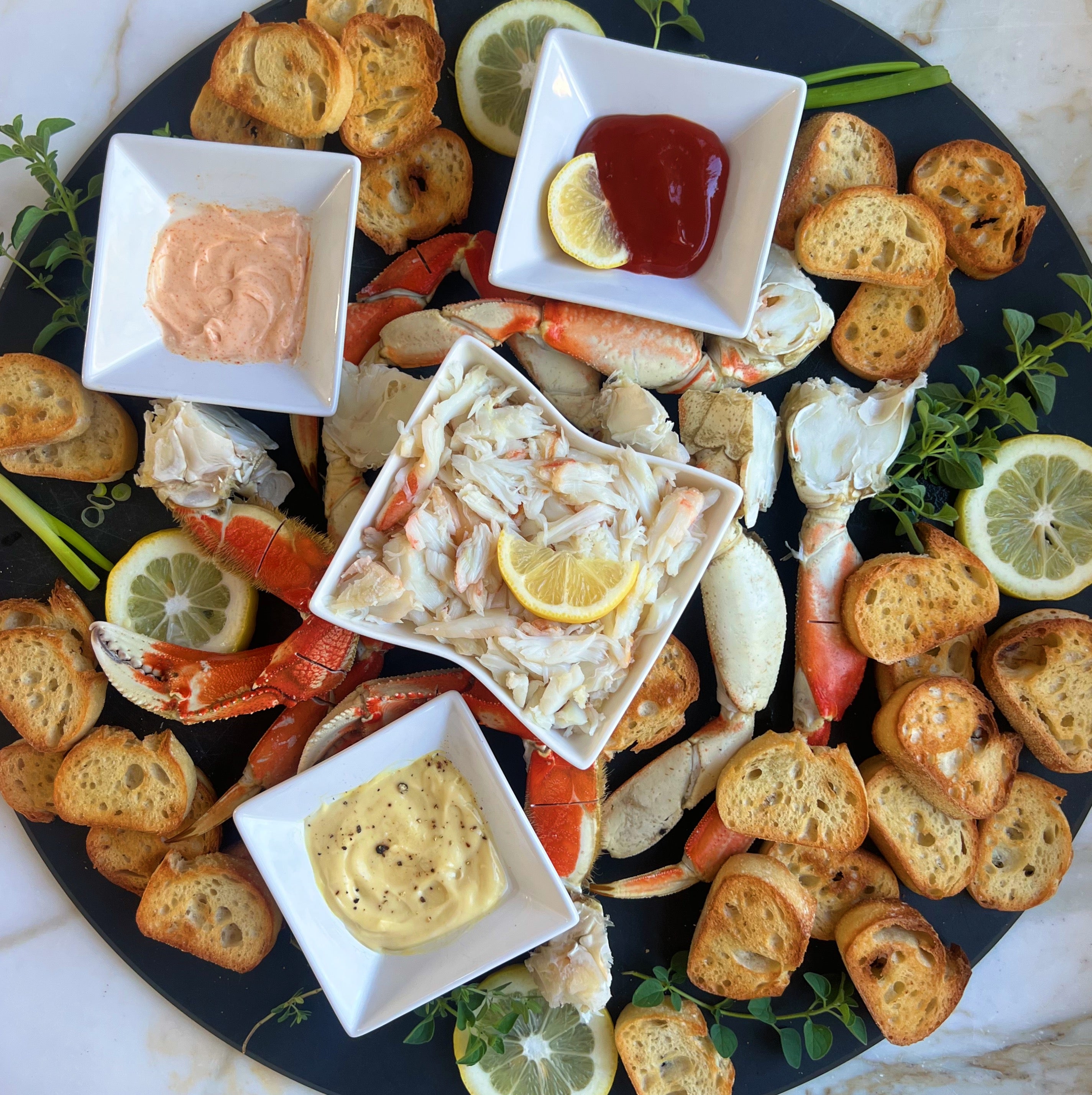 Dungeness Crab Seacuterie Board – Premier Catch