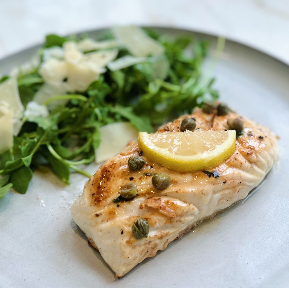 Halibut with Lemon Butter Sauce – Premier Catch