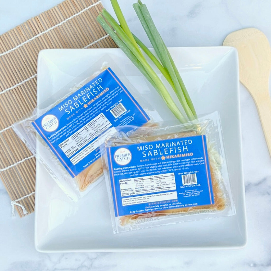 Miso Marinated Black Cod, Wild Alaskan Sablefish, Ready to Cook Meal ...