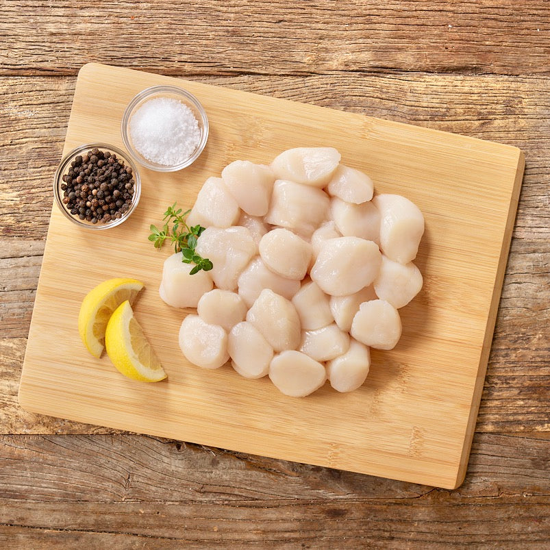 Wild Alaska Weathervane Scallops, Frozen at Sea, Sweet Jumbo – Premier ...