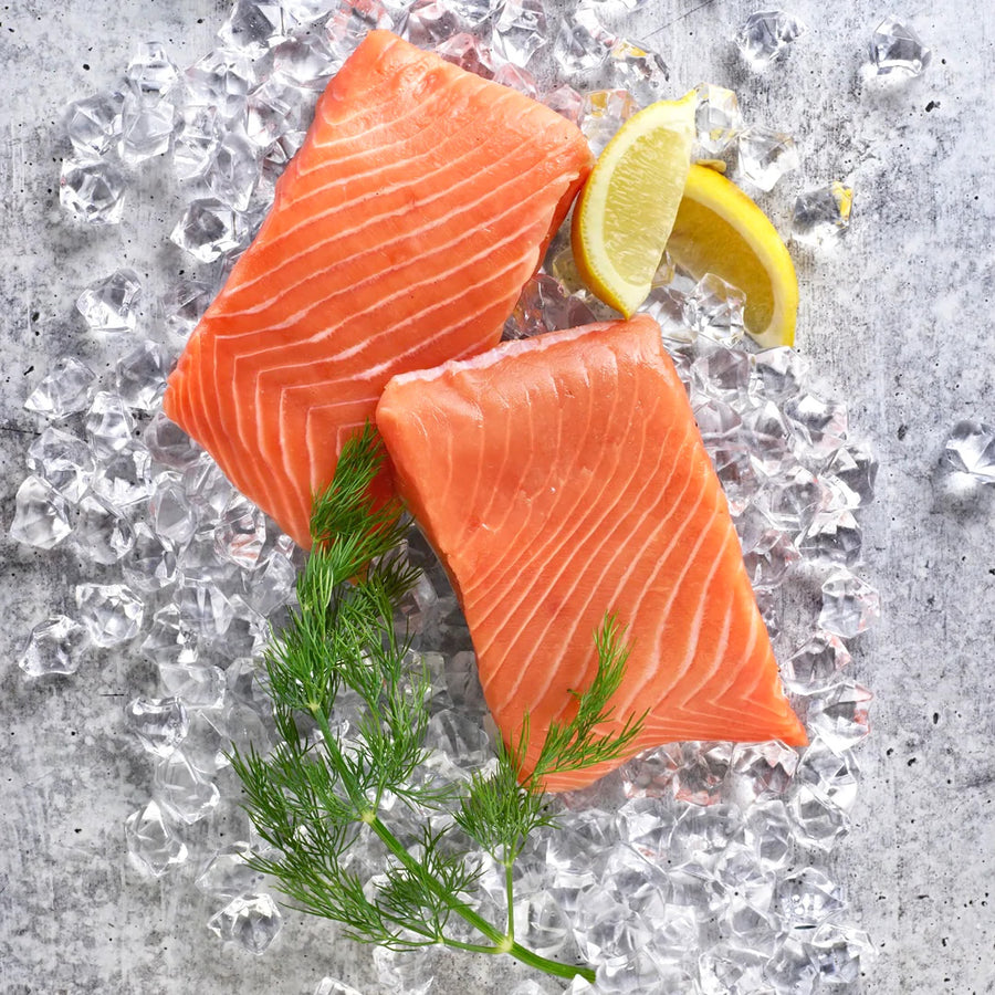 Wild-Caught/Sustainable Smoked Alaskan King Salmon. Salmon From Alaska ...
